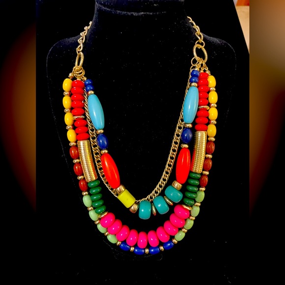 Jewelry | Vintage Necklace Colors Galore | Poshmark